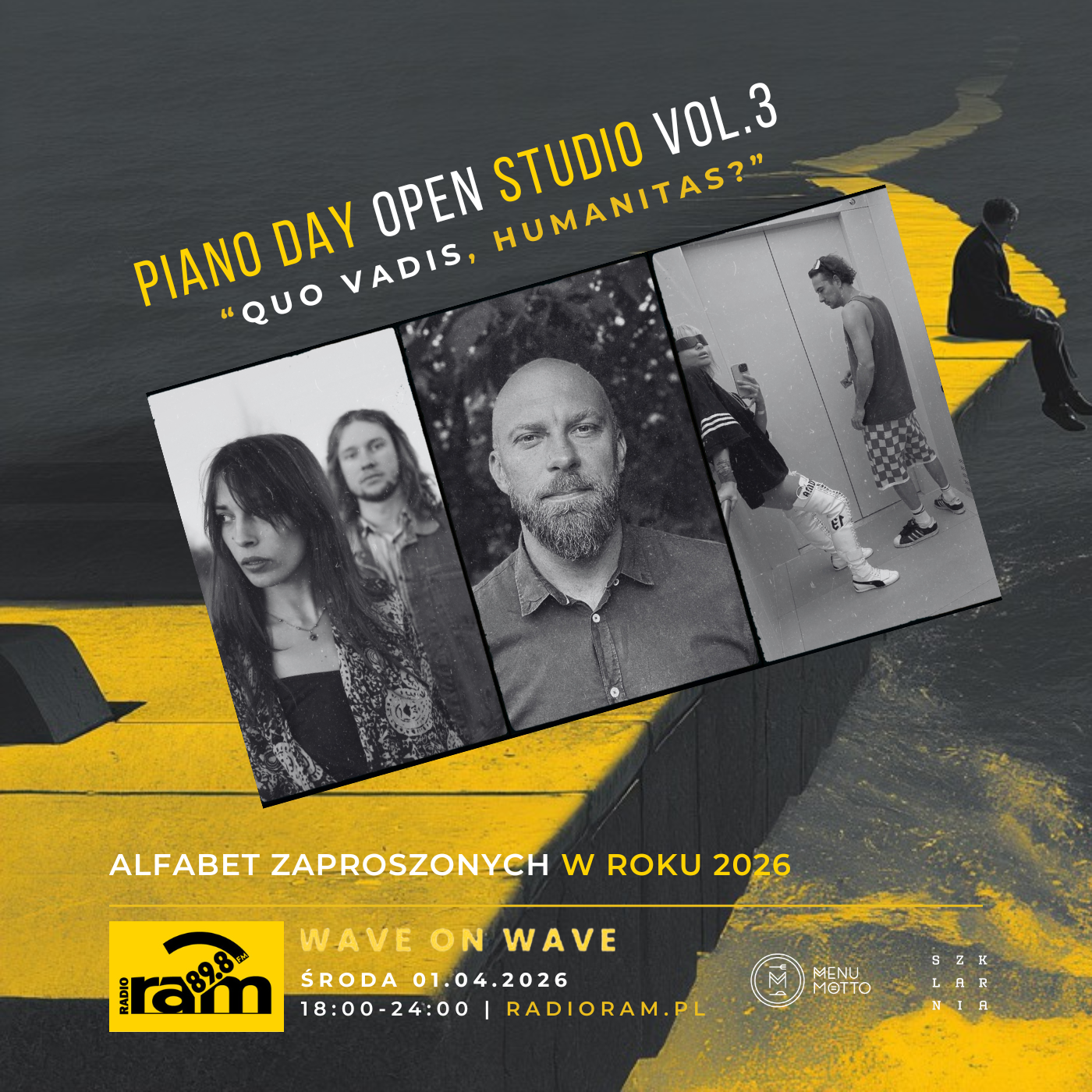 Piano Day po raz trzeci wybrzmiało na antenie Radia RAM - Radio RAM